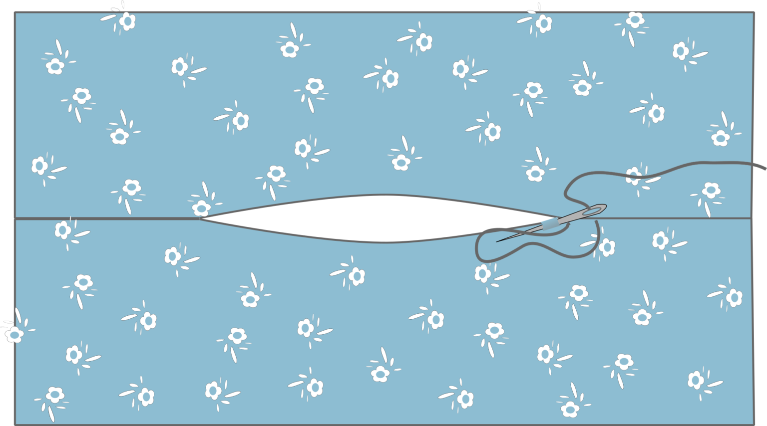 La couture invisible à la main - Confection Tendance